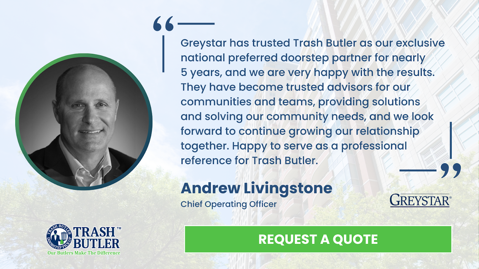 Valet Trash Services For New Apartments - Trash Butler